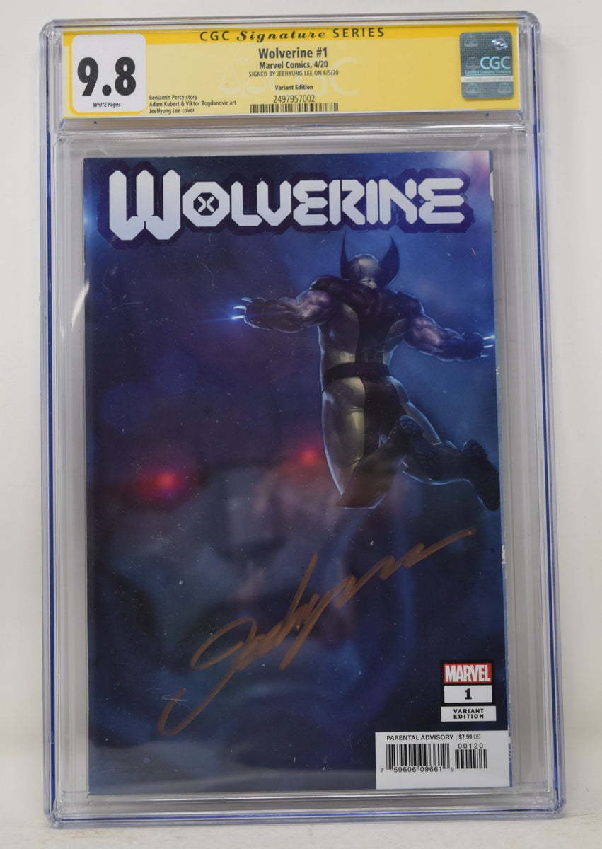 WOLVERINE #1 E JEEHYUNG LEE Signed Marvel Variant DX (02/19/2020 ...
